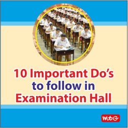 10 Important Do to Follow in Examination Hall | PCMB Blog
