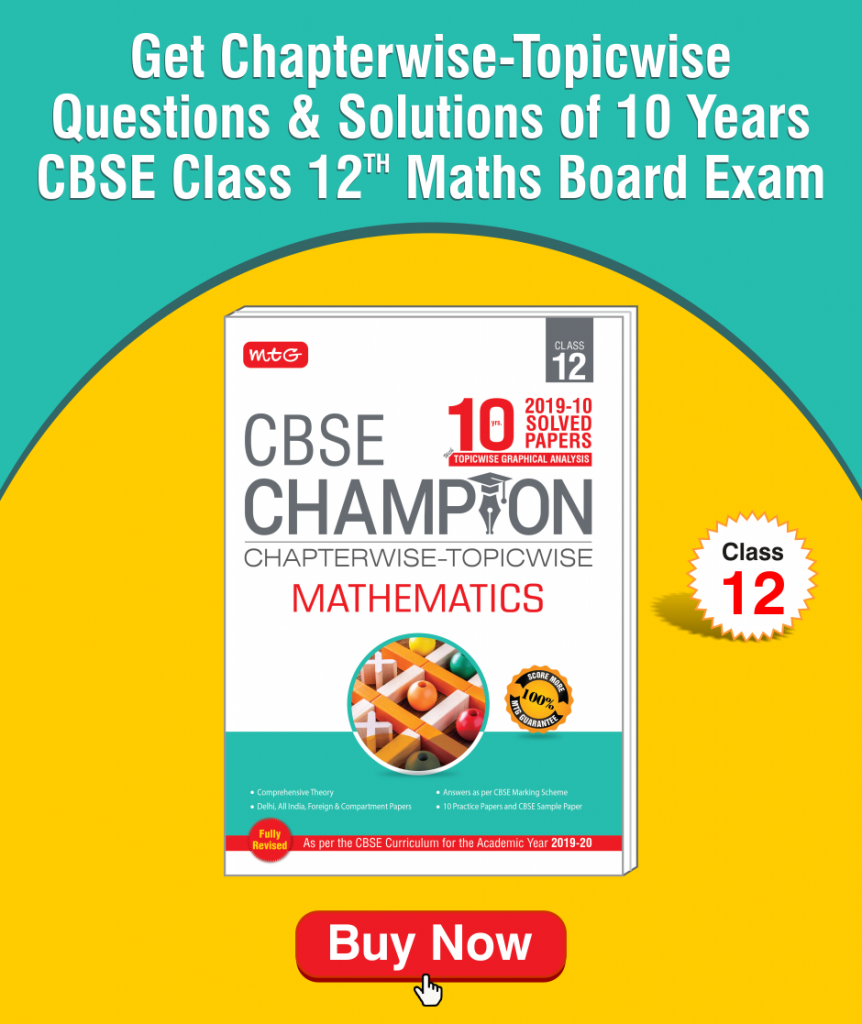 cbse champion for class 12 mathematics promo - MTG Blog