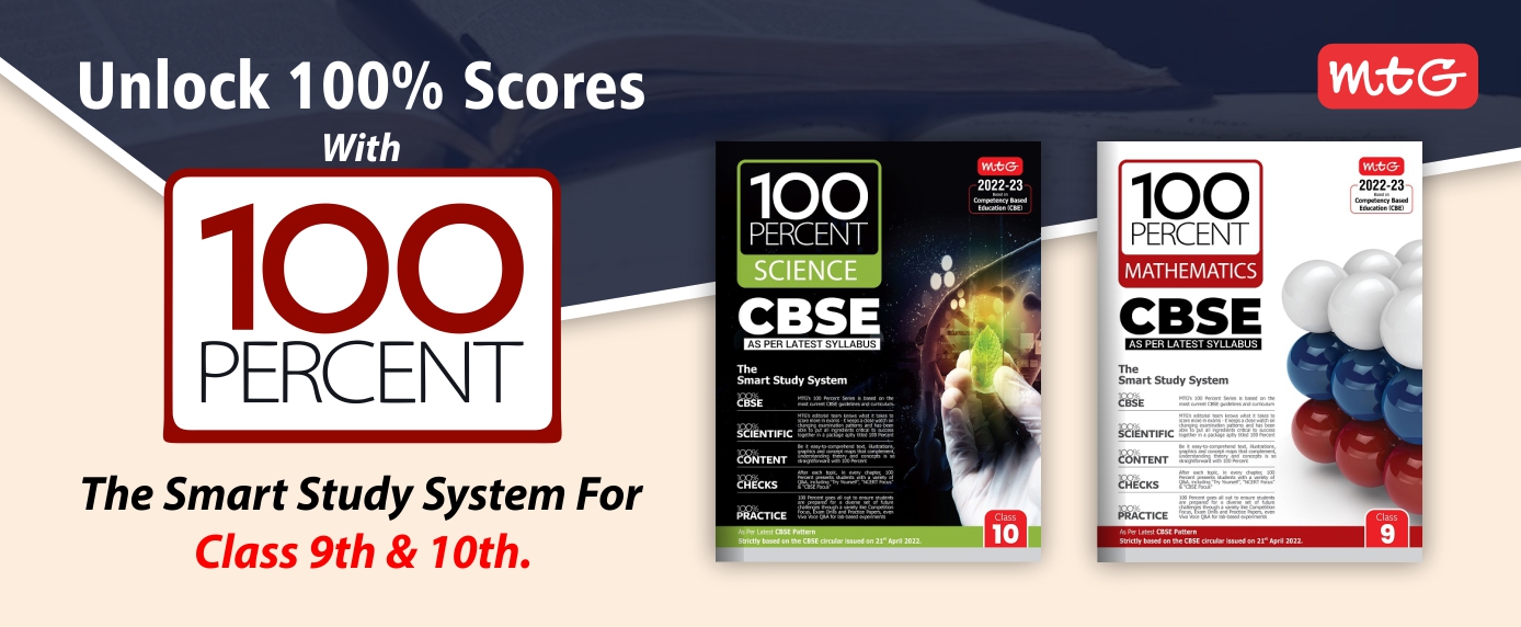 Unlock 100% Scores With 100 PERCENT BOOK – For Class 9th & 10th.