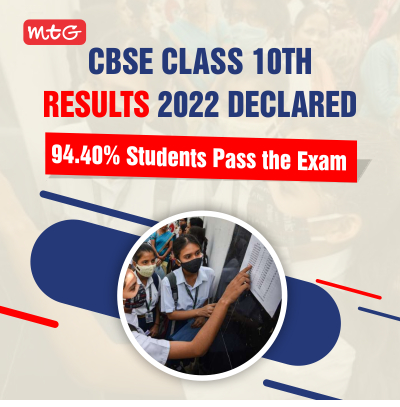 CBSE Class 10th Results 2022 Declared - MTG Blog