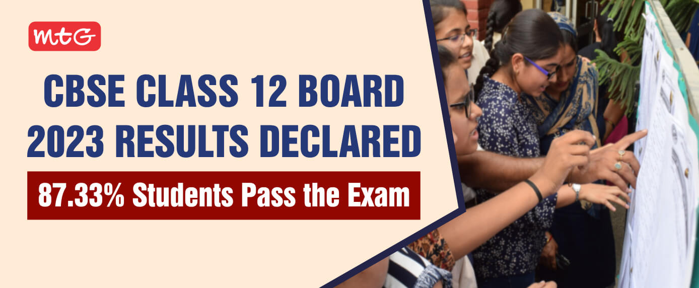 CBSE Class 12 Board 2023 Results Declared – Check Pass Percentage