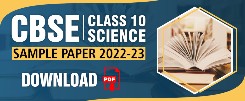 cbse class 10 science sample paper - MTG Blog