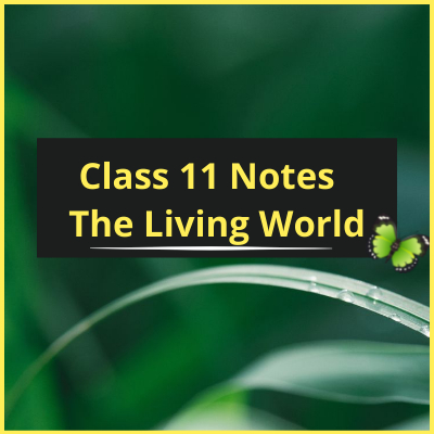 The Living World Class 11 Notes for NEET, CBSE - MTG Blog