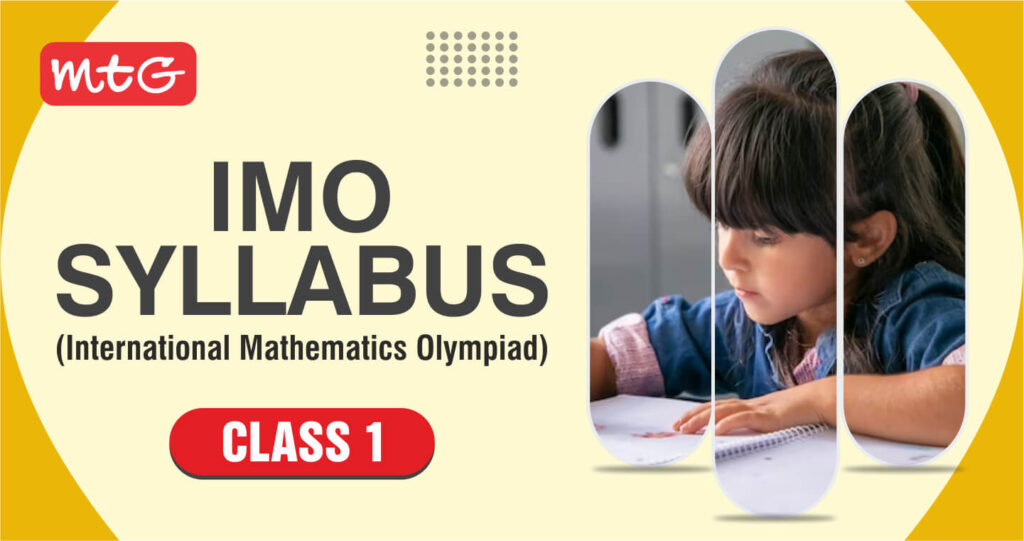 IMO Syllabus Class 1 2023 24 MTG Blog